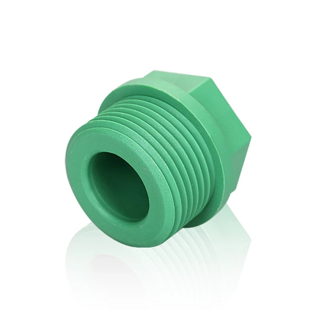 PPR Pipe Screw Bulkhead Seal Ring Pipe Plug Inner Wire Fitting Plug Cap ...