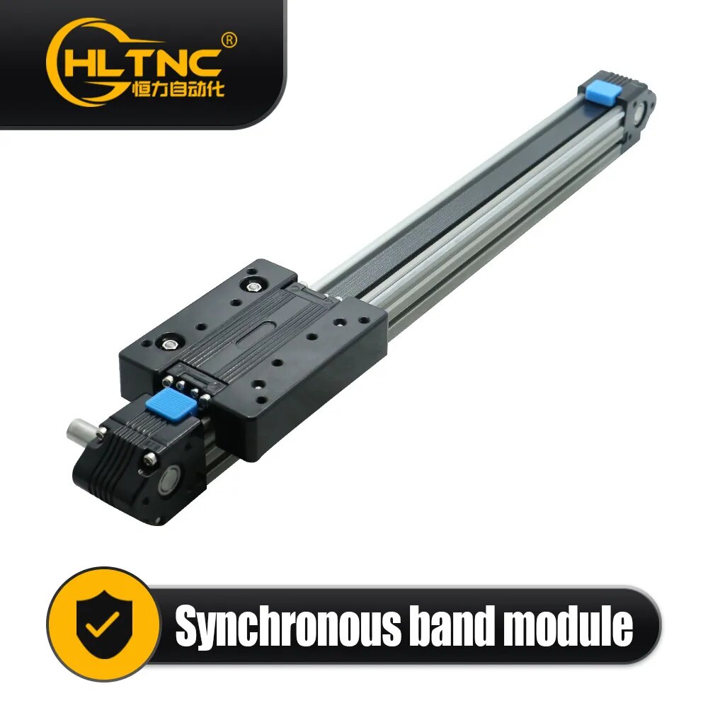 Synchronous belt linear module Sliding Table High-speed Silent Linear Slide Workbench Cross X Y ...