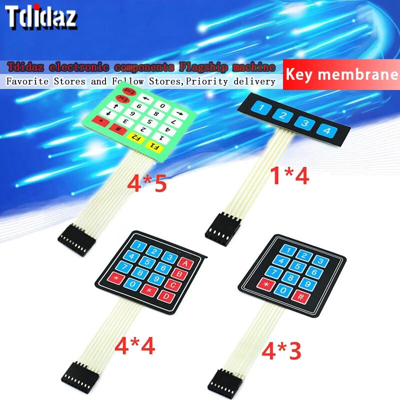 36w Matrix Array Matrix Keyboard Key Membrane Led Switch Keypad Module For Arduino Matrix Keyb