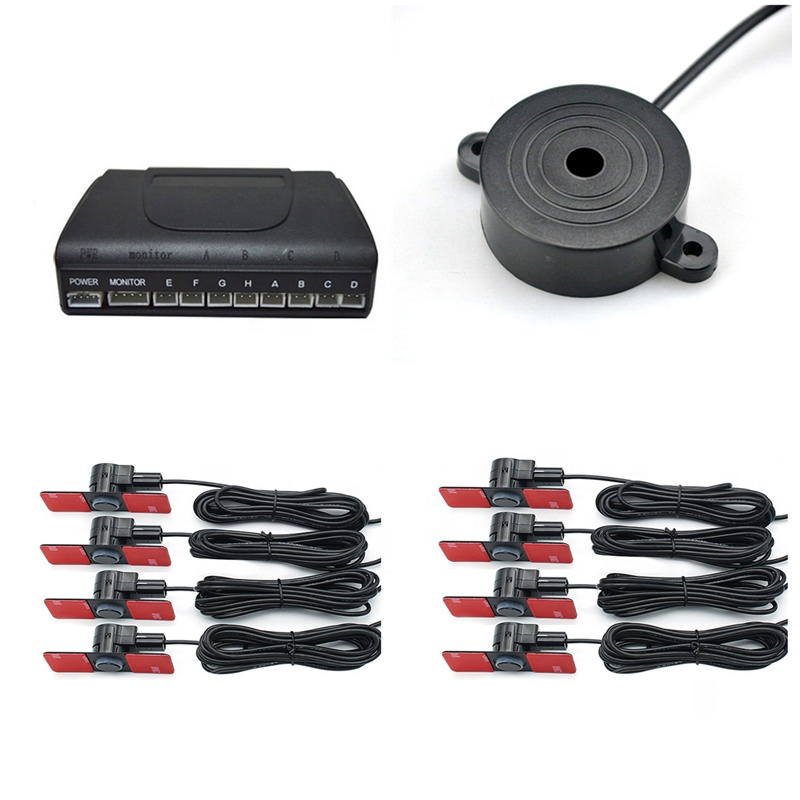 Original 16.5mm Electromagnetic Parktronic Car Parking sensors 8 Eyes ...