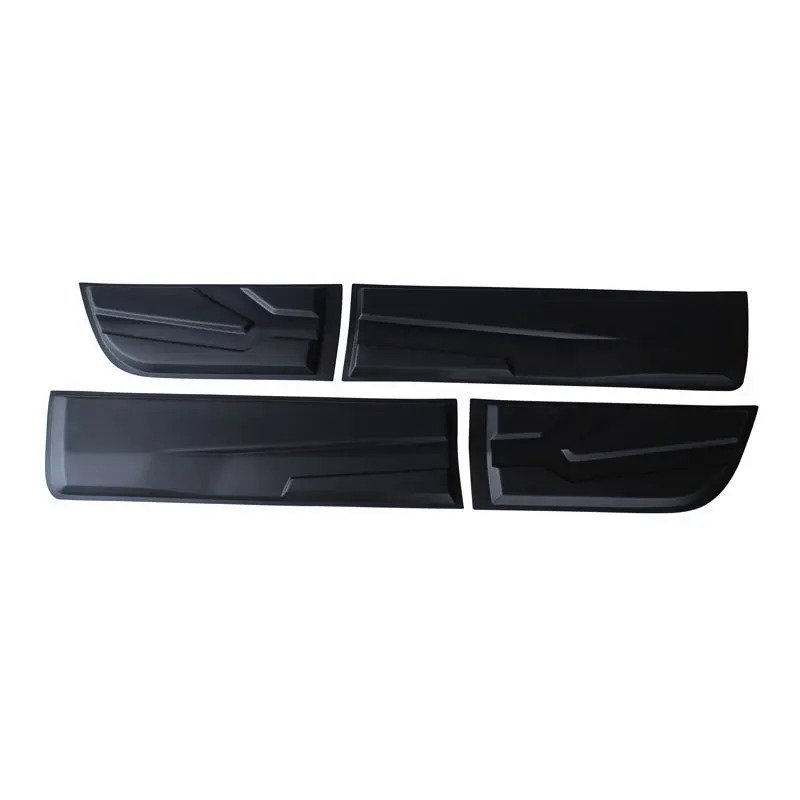 Matte Black Side Molding Body Cladding For Mitsubishi L200 Triton 2015 ...