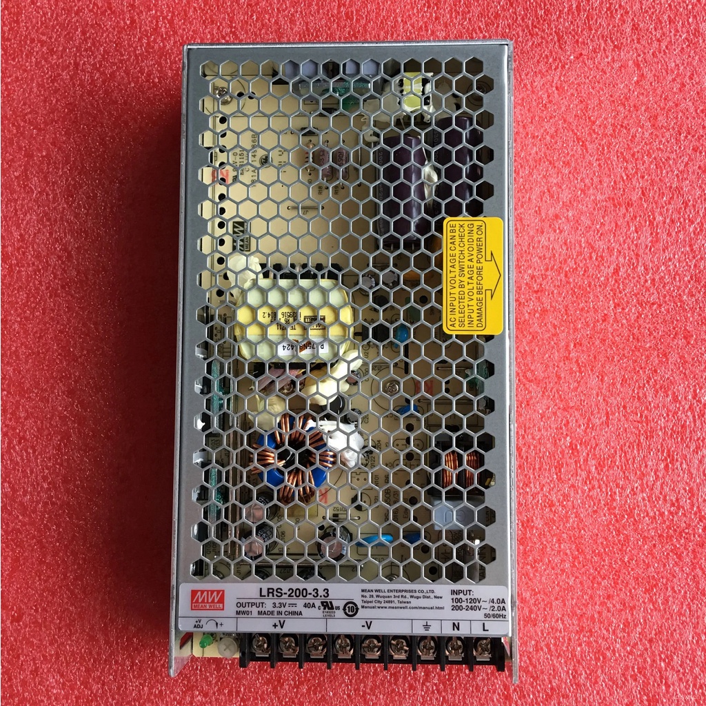 Mean well LRS-200 12V 24V Single Output Switching Power Supply 3.3V 4 ...