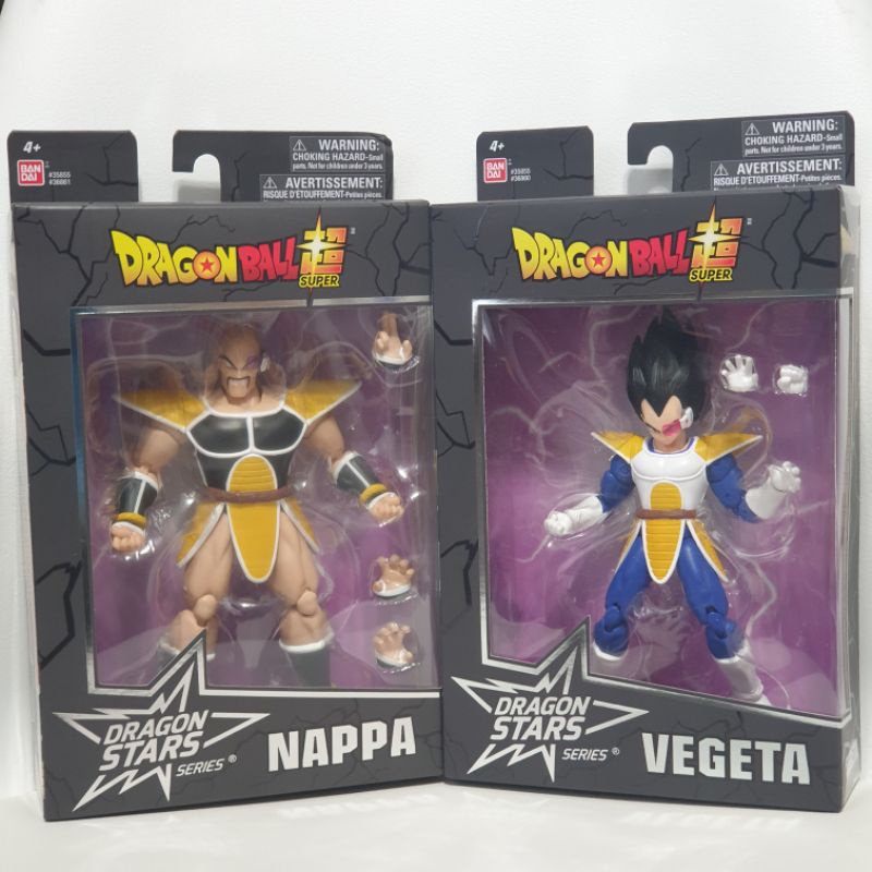 NAPPA AND VEGETA W SCOUTER Dragon Ball Super Dragon Star Series Set of ...