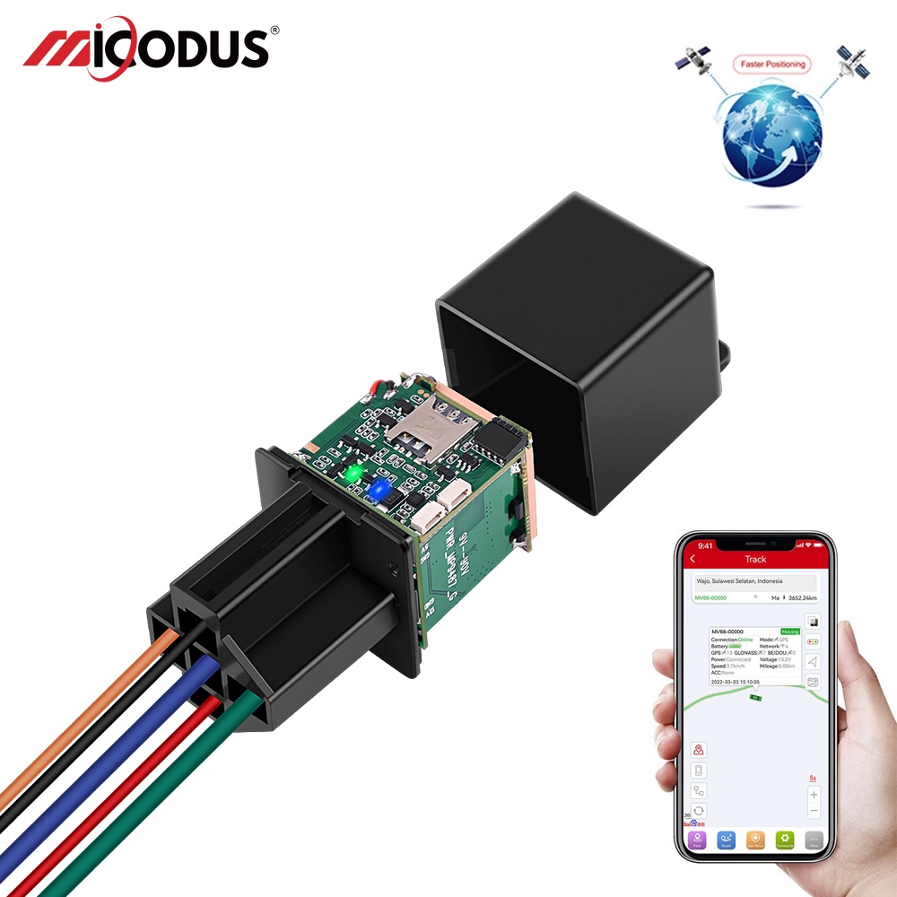 Micodus Gps Mv730g 4g Relay Traceur Rastreador Gnss Tracking Device