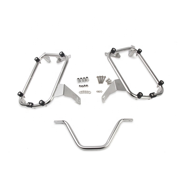 304 Stainless Steel Motorcycle Side Box Bracket Pannier Racks for DL250 ...