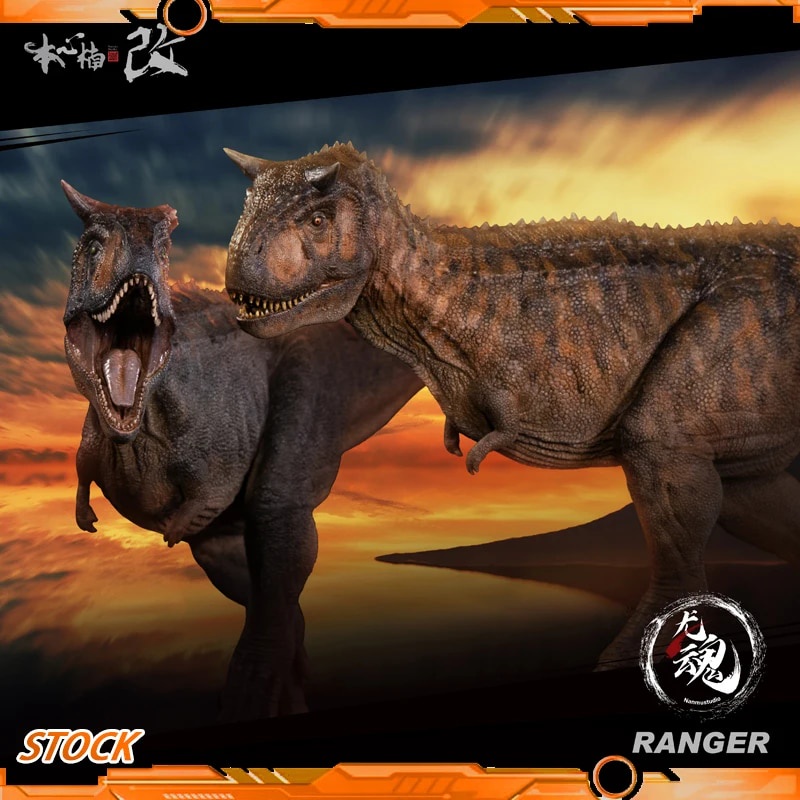 ⚡In Stock NANMU IS HARD TO CHANGE Jurassic Period Carnotaurus Dinosaur ...