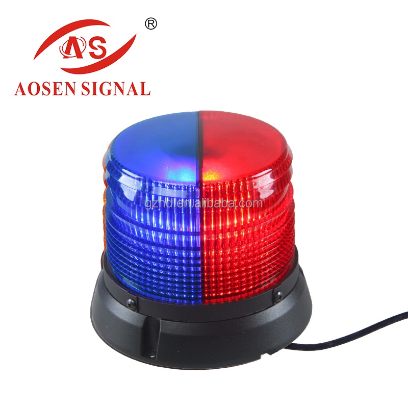AS-350 High Power Red And Blue Flashing Strobe Warning Beacon Light ...