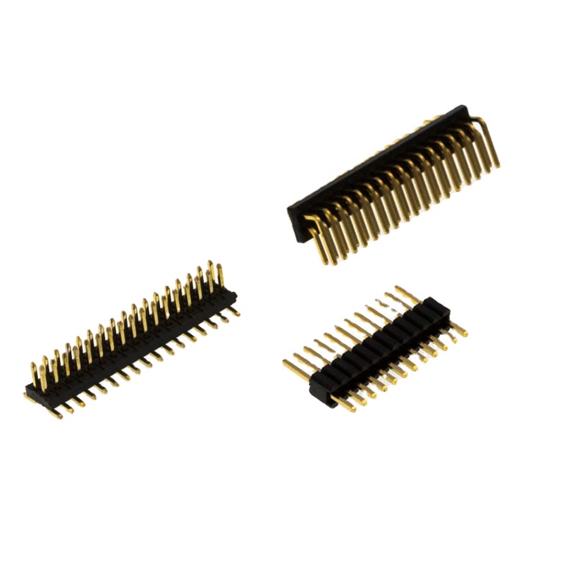 Factory Customized PIN header 1 to 40pin 2.54 2.0 1.27mm pitch single ...
