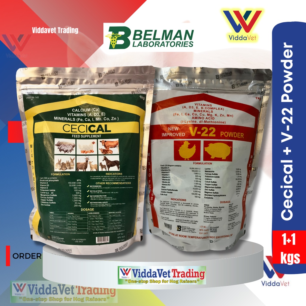 1kg Cecical Powder 1 kg V22 Powder cecical calcium powder 1 kg belman ...