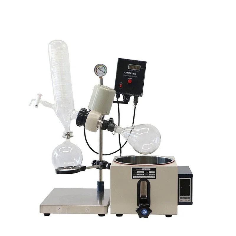 chemical lab distillation full set rotary evaporator with water chiller ...