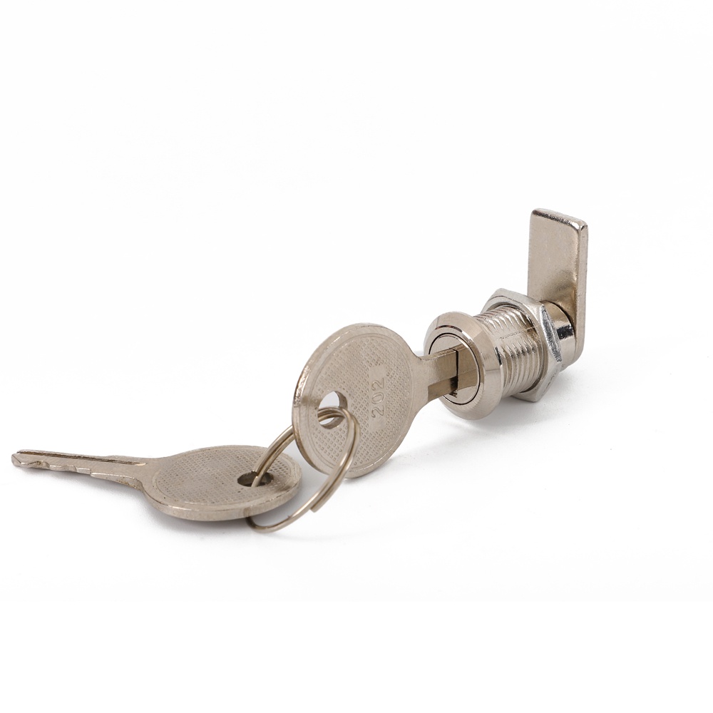 Smaller size JK301 zinc alloy 16mm cam lock with flat same key door ...