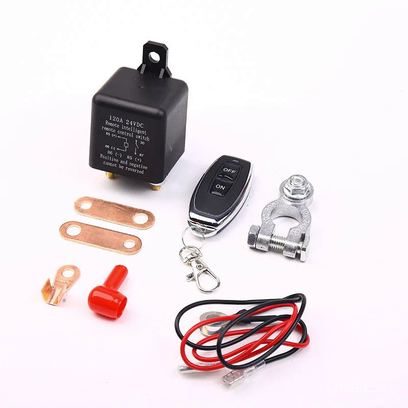 Universal Car Remote Battery Disconnect Cut Off Isolator Switch Fob ...
