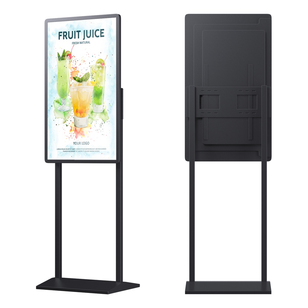 43 49 55 inch lcd digital signage menu board 4k screen commercial ...