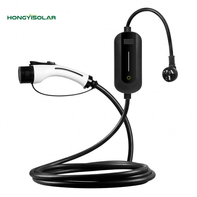 customizable OEM 8/10/13/16/32 Amp 7kw Level 2 Type 2 ac evse home ...