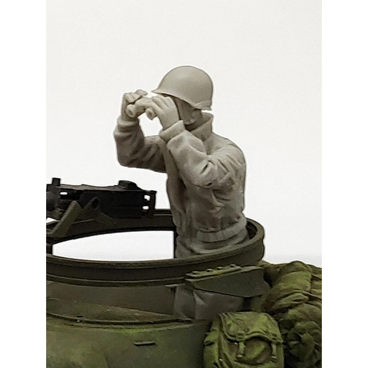 1/35 Scale Resin Figure Model Kit History Military US Army Crew Single ...