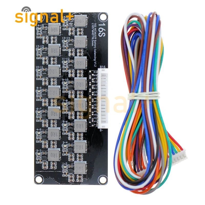 1.2A 16S High Current Equalizer Module Li-Ion Lifepo4 Lithium Battery Active Balancer Energy ...