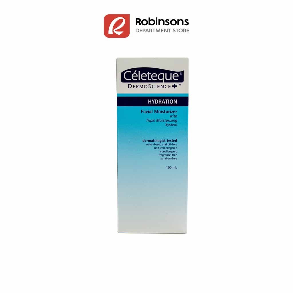 Celeteque DermoScience Hydration Facial Moisturizer 100mL | Shopee ...