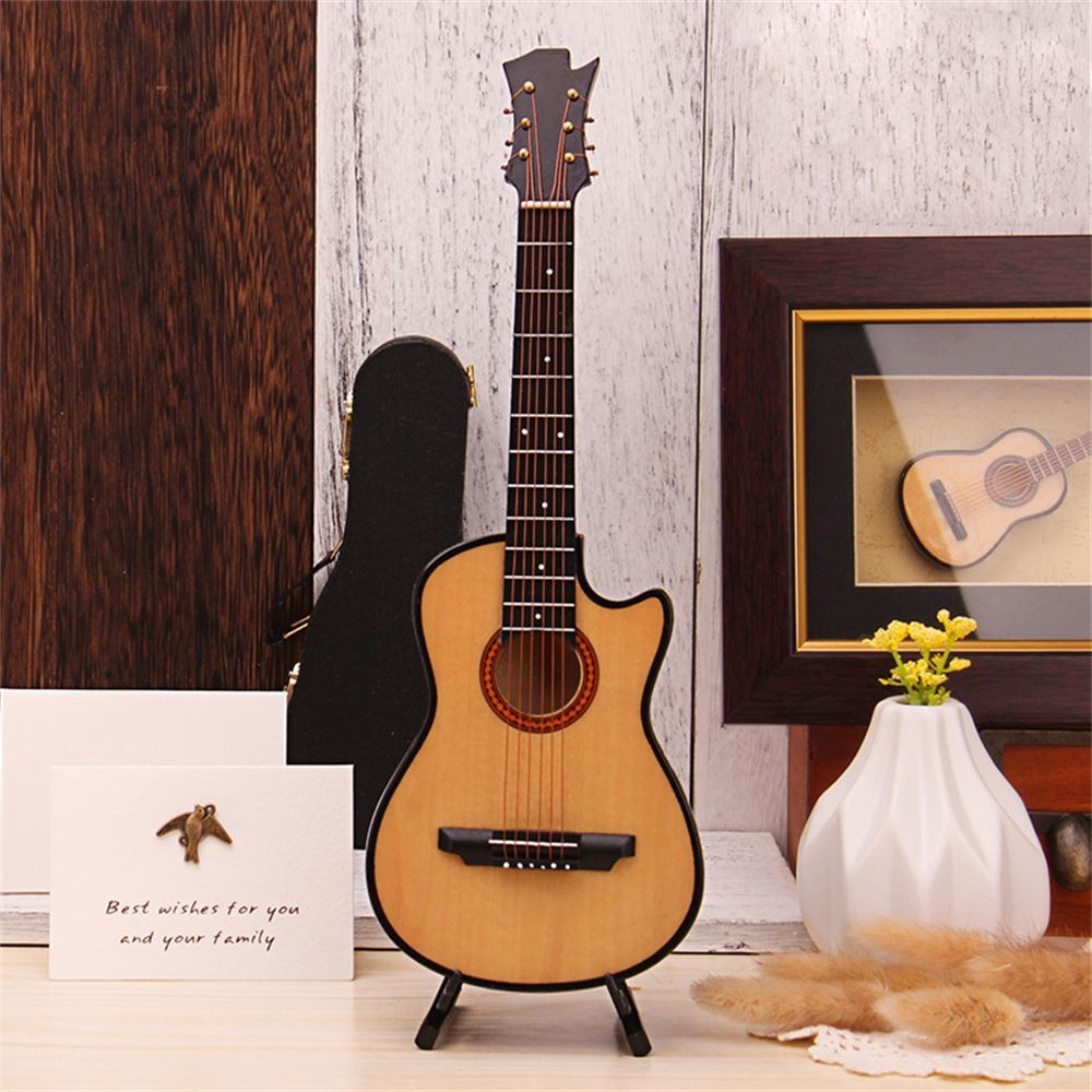 In stock Guitar House Scale Office Mini Model Gifts Electric Toys YANPE ...