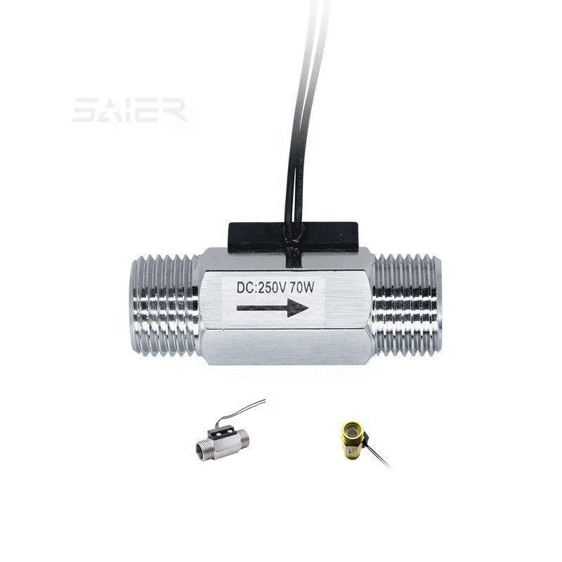 Direct Factory G 1/2" Stainless Steel Material Magnetic Flow Sensor ...