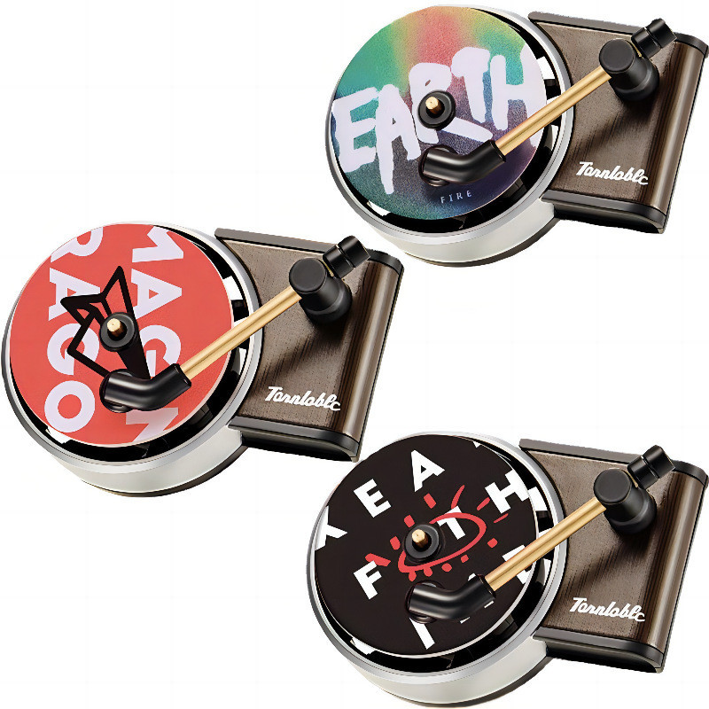 RocksMax New Design Mini Retro Turntable Phonograph car record player ...