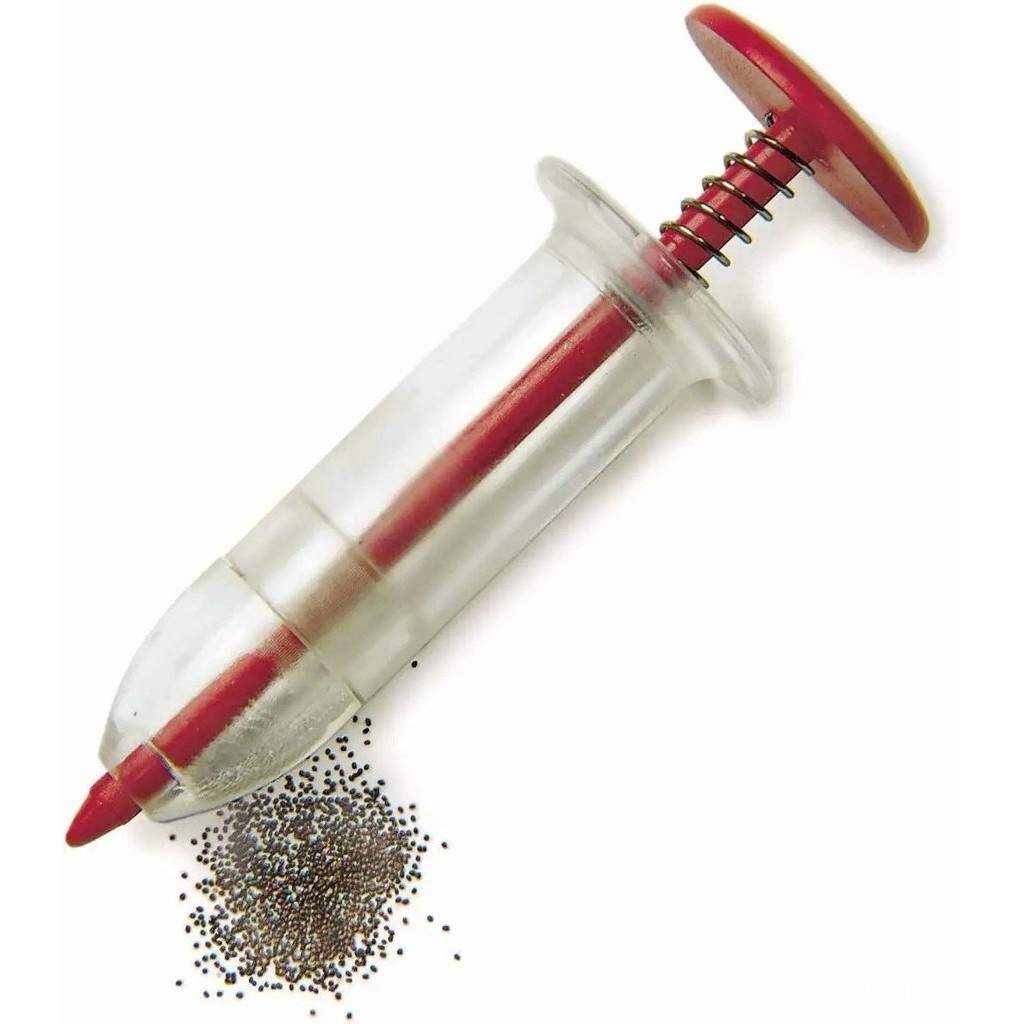 Syringe Seeder Mini Seed Sowing Dispenser Garden Seeding Fertilizing ...