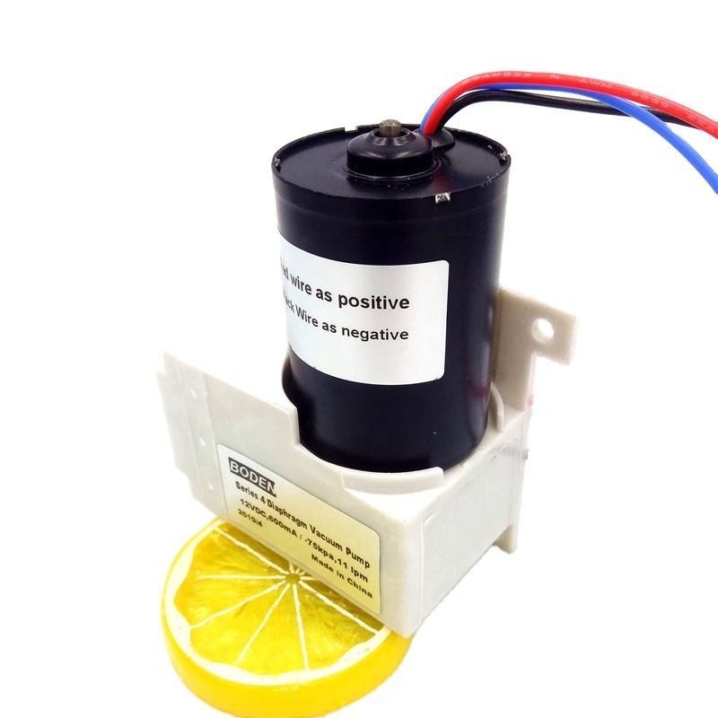 Diaphragm Miniature Quiet 12v Air Vacuum Brushless Piston Dc Pump with ...
