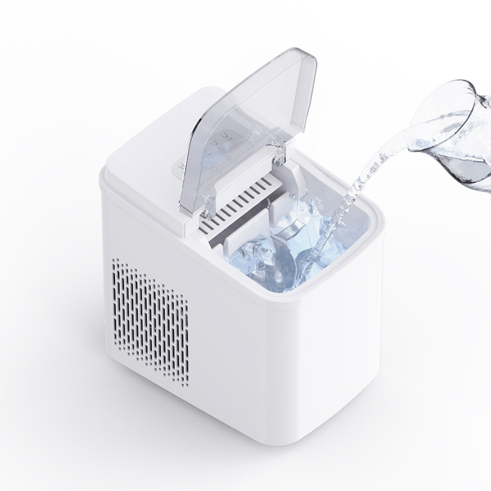 Home Mini Ice Cube Machine Portable Automatic Ice Maker Countertop Ice ...