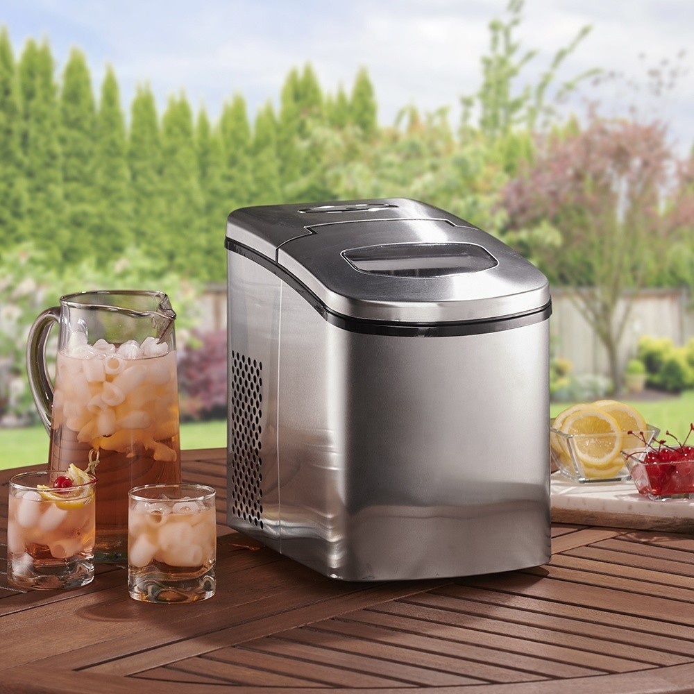 12KG Countertop Ice Maker Machine Portable Automatic Electric Ice Cube ...