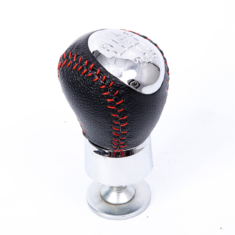 custom car gear shift handle manual red thread auto shift knob for ...