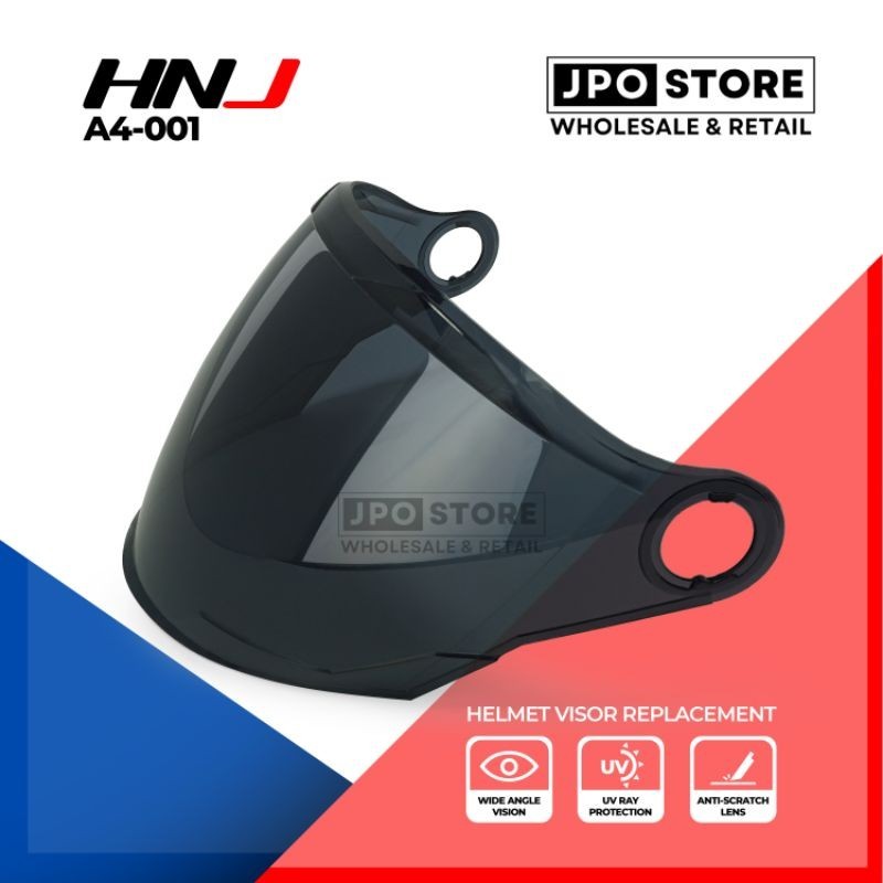 Helmet Visor Replacement for HNJ A4-001 A4001 | Shopee Philippines
