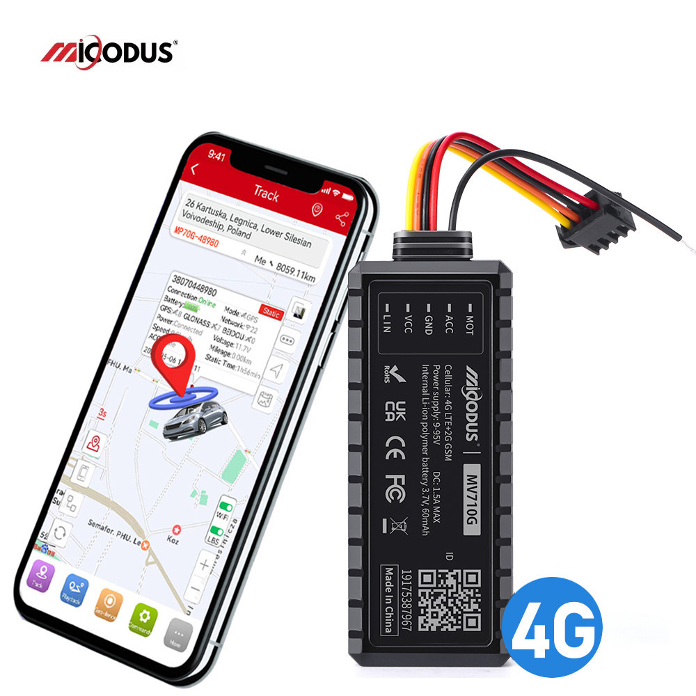 Micodus MV710G Quality Google Map Tracking System Door Open Alarm 4G ...