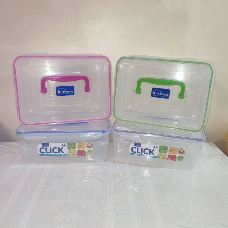 JCK8 CLICK 3.5L Handy Multi-Purpose Box (Food Container) | Shopee ...