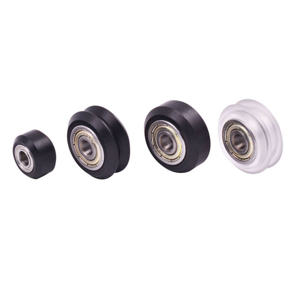 SDPSI10pcs CNC Openbuilds Wheels Plastic POM Small Big V Type Passive ...