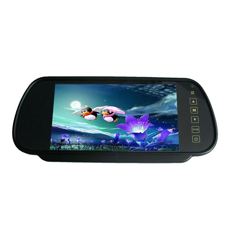 7 inch TFT LCD parking lot rear view mirror monitor for rear view ...