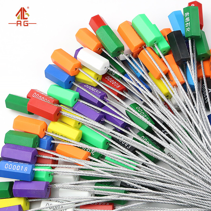 Free samples AG-C003 1.8mm galvanized steel wire lock security cable ...