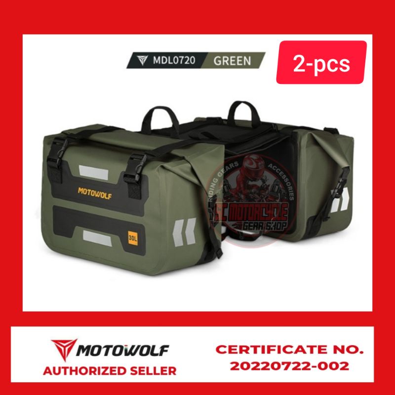 𝗠𝗢𝗧𝗢𝗪𝗢𝗟𝗙 𝗪𝗔𝗧𝗘𝗥𝗣𝗥𝗢𝗢𝗙 𝟯𝟬𝗟 𝗖𝗔𝗣𝗔𝗖𝗜𝗧𝗬 𝗦𝗔𝗗𝗗𝗟𝗘 𝗕𝗔𝗚/𝗦𝗜𝗗𝗘 𝗣𝗔𝗡𝗡𝗜𝗘𝗥 𝗕𝗔𝗚 | Shopee ...