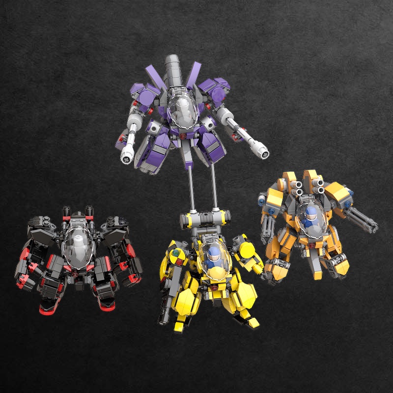 Day Day Gift Uncle Bird Building Blocks MOC Assembling Works Manned ...