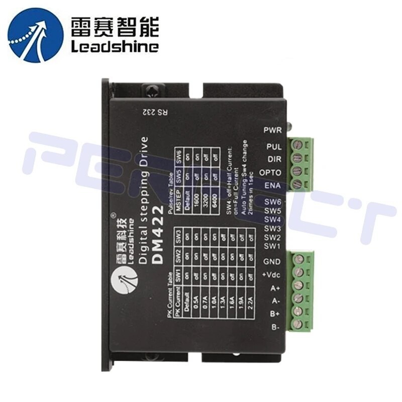 】DM422 Leadshine Digital DSP 42-57 two-phase stepper motor driver 2.2A 128 segments 20-40VDC ♥ ...