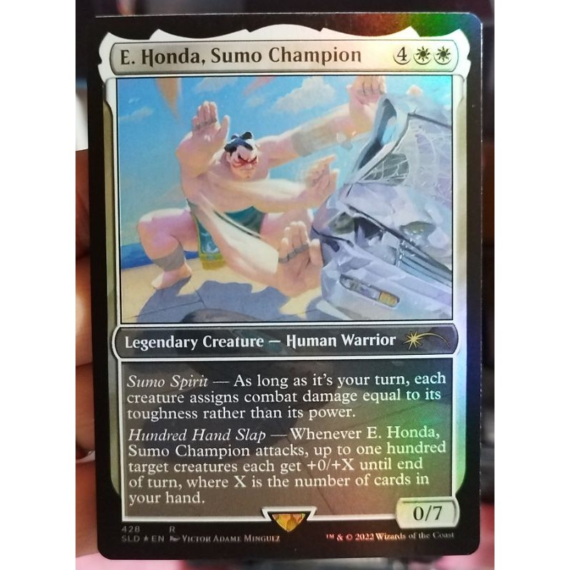 E. Honda, Sumo Champion Foil (Magic the gathering) | Shopee Philippines