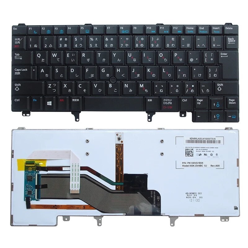 JP keyboard For DELL E6420 E5420 E5430 E6220 E6320 E6330 E6420 E6430 ...