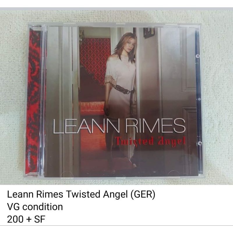 (unsealed) Leann Rimes Twisted Angel CD | Shopee Philippines