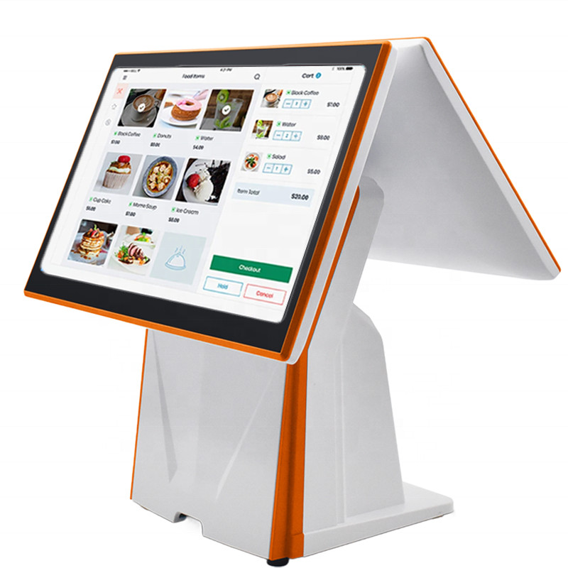 OEM ODM Supermarket 15.6inch All-in-one Cash Register Windows Touch Screen Point of Sale TPV POS ...