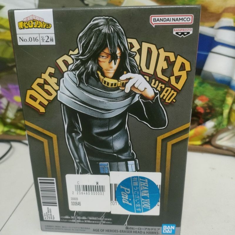 My Hero Academia Age of Heroes Shota Aizawa Eraser Head Figure | Shopee ...