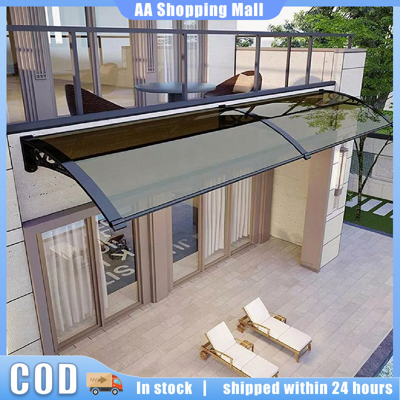 Canopy Roofing with Frame Bracket Outdoor Balcony Door Window Eaves ...