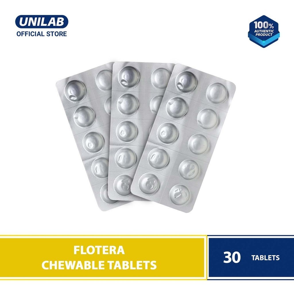 Flotera Chewable Tablet 30s (100 million Colony Forming Units (CFU ...