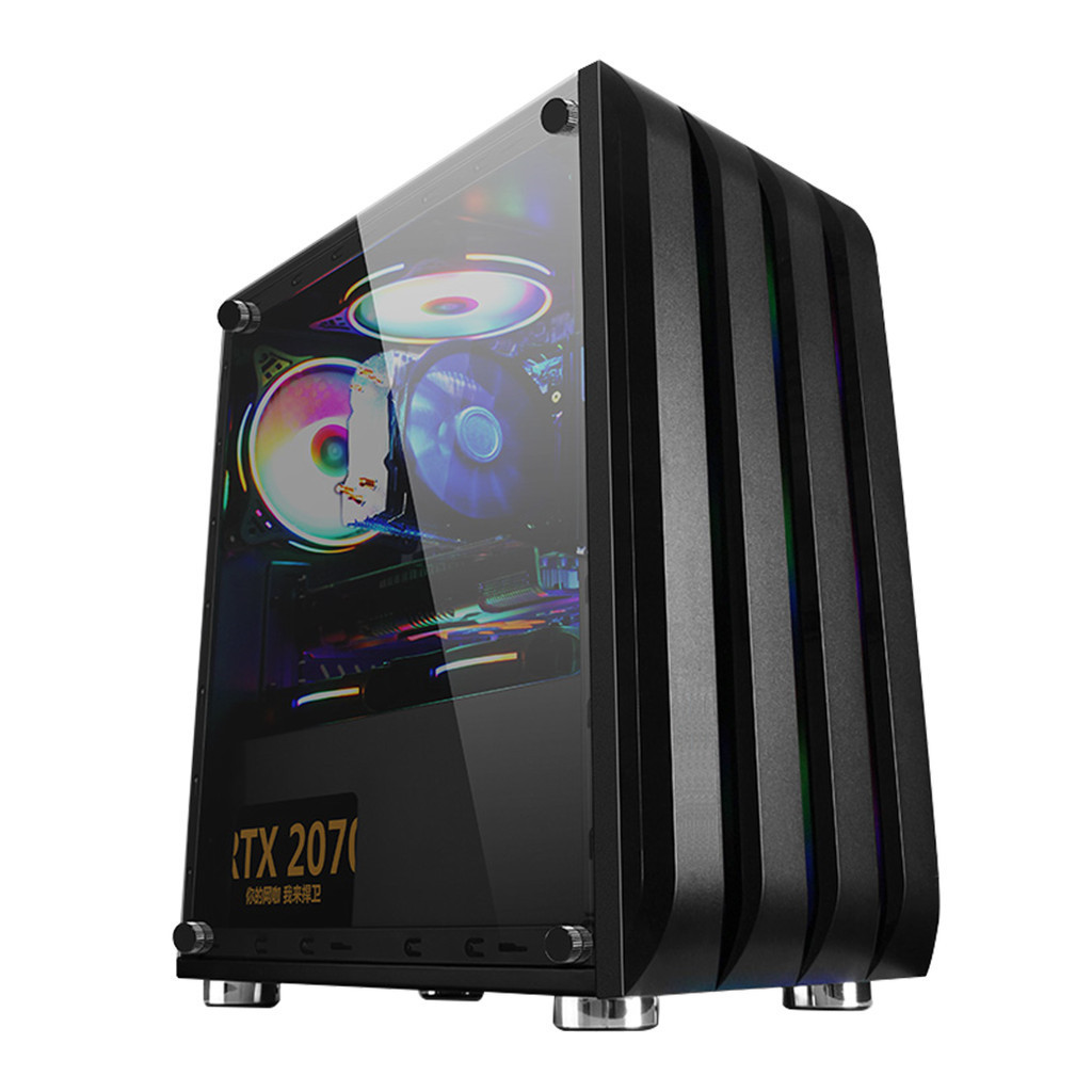 PC Gaming Casing Cabinet Desktop ATX Tower CPU Gamers De Custom ...