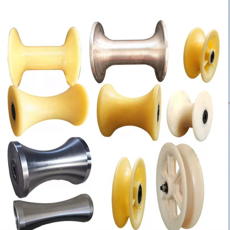 cable drum pulley tray roller Cable rope guide wheel pulley roller ...