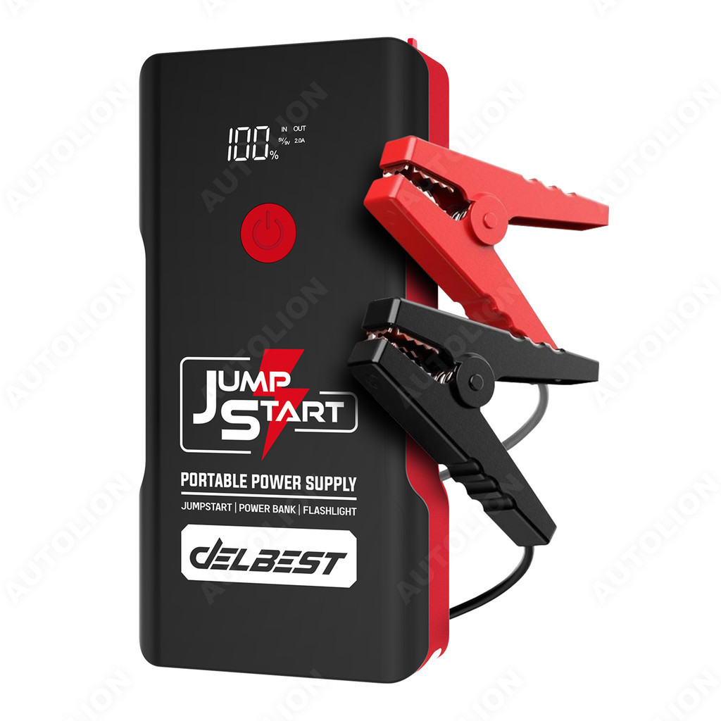 4 Cells Lithium Battery Pack 14000mAh Portable Jump Starter 12V Multi ...