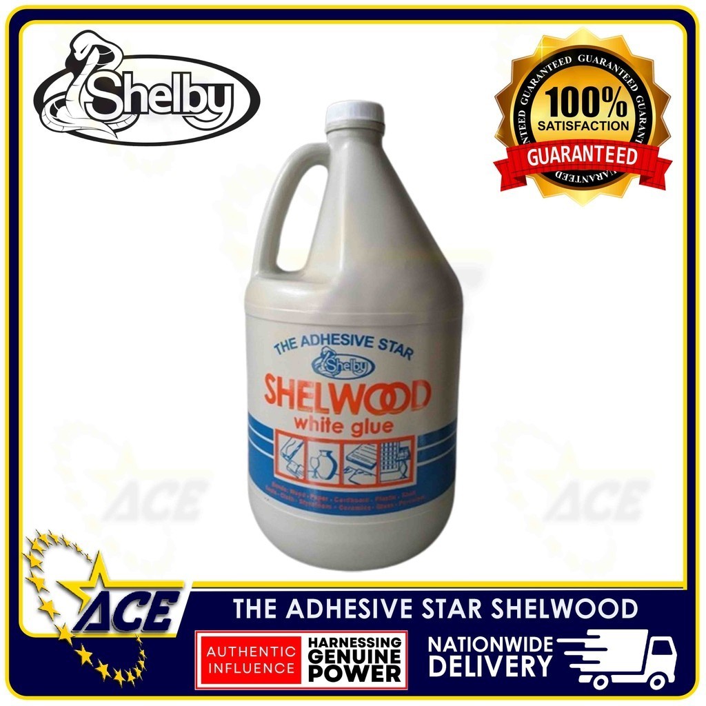 SHELBY SHELWOOD ADHESIVE STAR WHITE GLUE 4 LITERS | Shopee Philippines