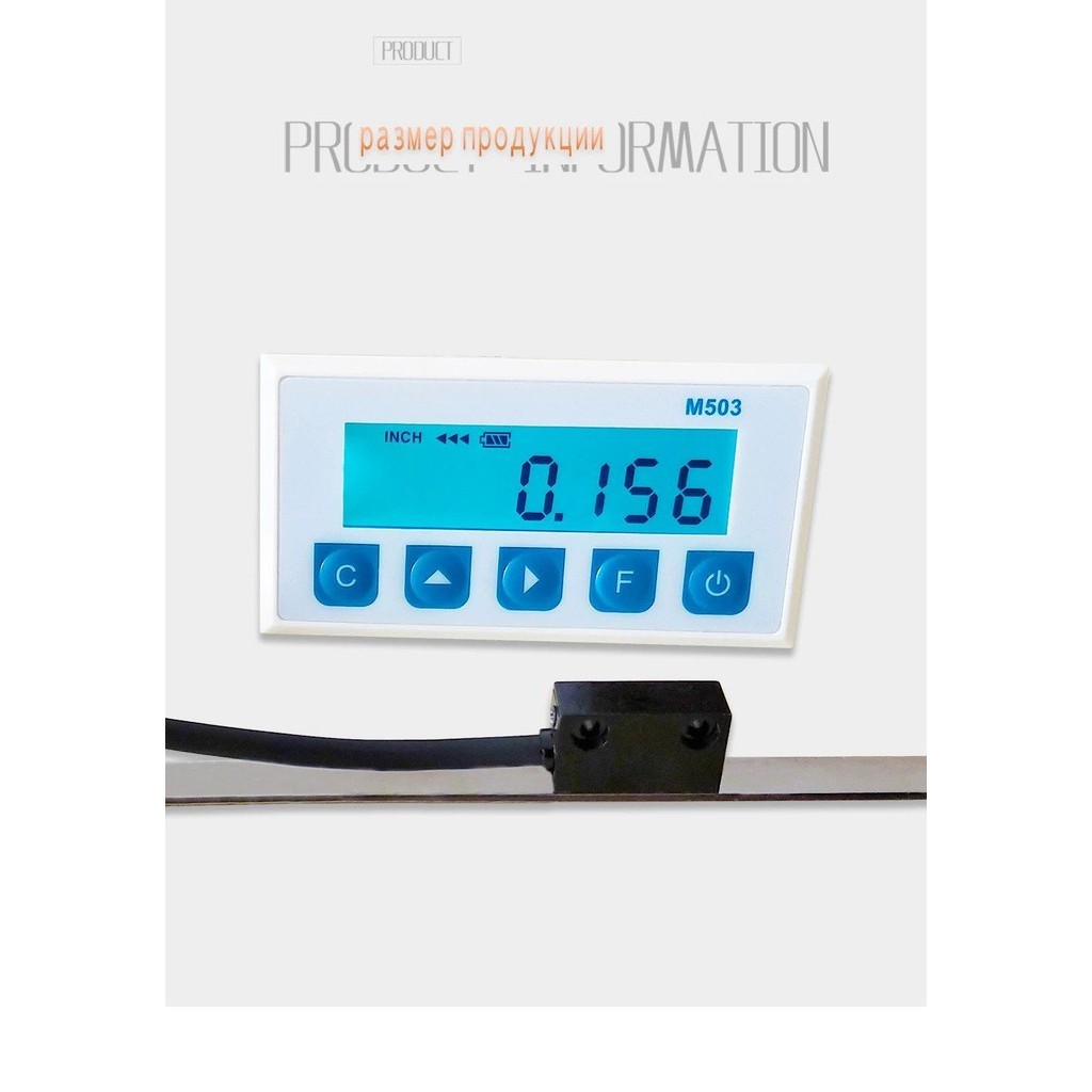 M503 Miniatur Magnetic Grid Scale Integrated Embedded Measurement System Linear Encoder Digital ...
